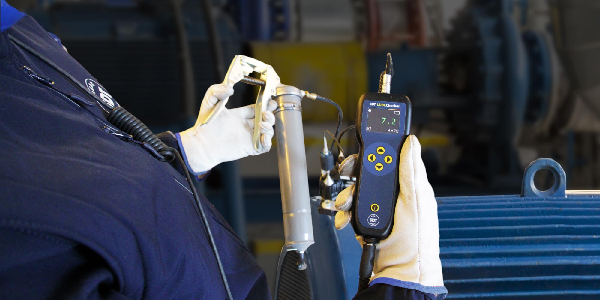 SDT LUBEChecker: Lagerschmierung mit Ultraschall